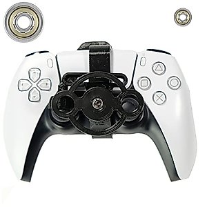 DeadEyeVR PS5 Mini Wheel Steering Add on Replacement Accessory for Racing Games