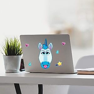 JOYIN 36PCS 9.8"x6.7" Make a face Stickers for Kids, Make Your Own Unicorn Stickers, Party Favors Kids Crafts, Goodie Bags Stuffers for Kids, Classroom Rewards