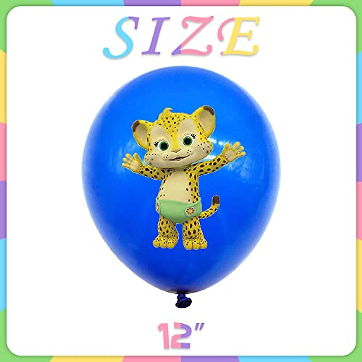 25 counts Word Party Balloons Party Decorations Birthday Party Supplies for Children