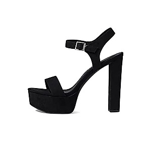 Chinese Laundry Arnnie Black Fine Suede 10 M