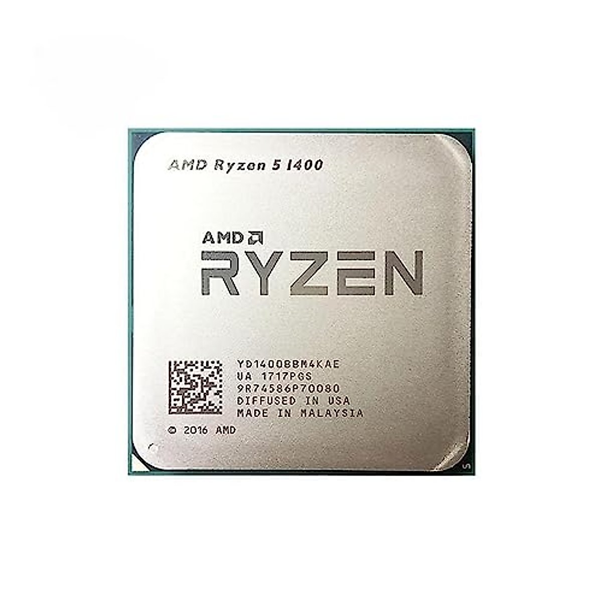 AMD Ryzen 5 1400 CPU Used 4-Core 8-Thread Desktop Processor 3.2 GHz 8M 65W Socket AM4