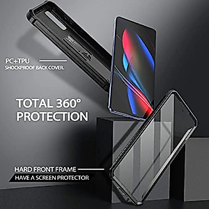 Dexnor for Samsung Galaxy S20 FE Case, [Built in Screen Protector and Kickstand] Heavy Duty Military Grade Protection Shockproof Protective Cover for Samsung Galaxy S20 FE 5G, 6.5 inch Black