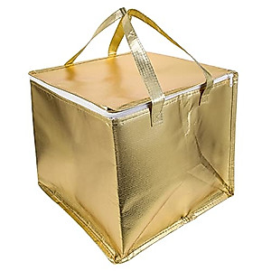 Didiseaon Reusable Grocery Bag Insulation Portable Insulation Thermal Insulation food delivery food warmer grocery shopping tote Cold Food Insulated container aluminum outdoor