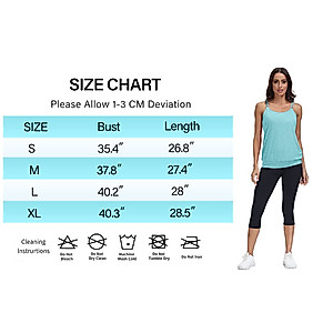 Fanfly 2 Pack Workout Tank Tops for Women Loose Fit Athletic Yoga Tops Spaghetti Strap Sports Running Gym Shirts