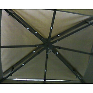 Garden Winds 2010 Living Home 10 x 12 Gazebo Replacement Canopy and Netting - RipLock 350
