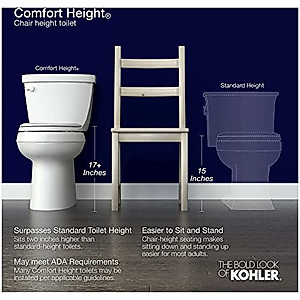 Kohler 5172-HC-0 San Souci One-Piece Toilet, White