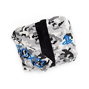 Playstation Dressing Gown Boys Kids Game Pocket Bathrobe 13-14 Years