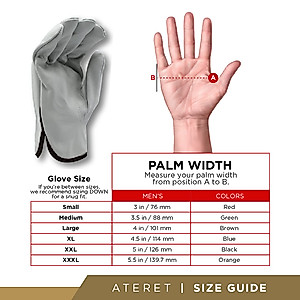 ATERET 12 Pairs X-Large Heavy Duty Durable Cowhide Leather Work Gloves I Driver Gloves for Truck Driving, Warehouse, Gardening, Farming