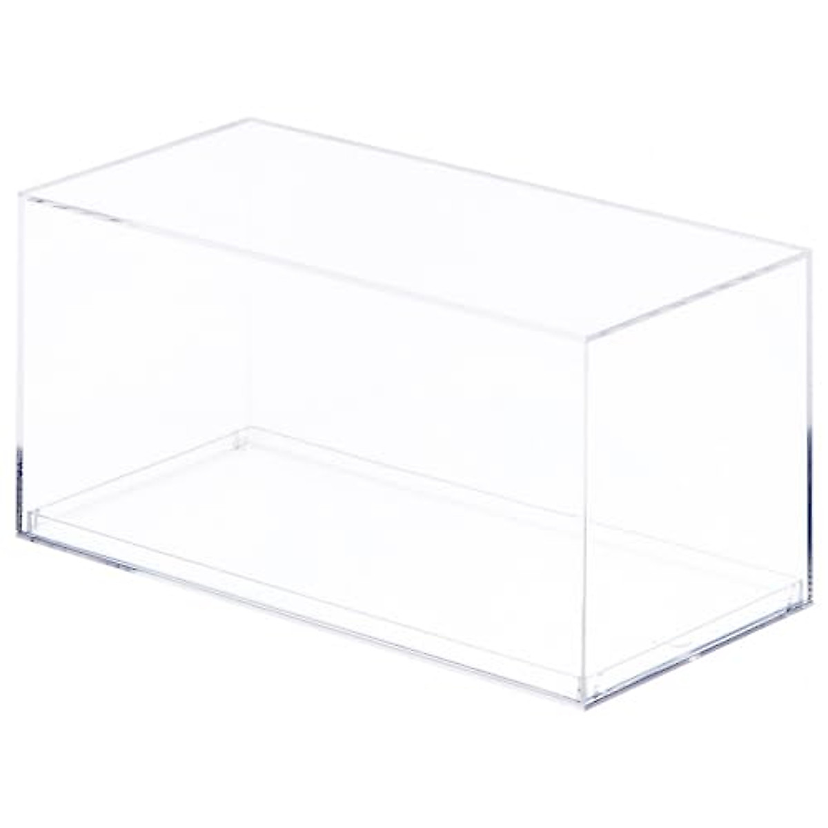 Pioneer Plastics 083C Small Clear Plastic Display Case, 3.5" W x 3.75" D x 8" H (Mailer Box)