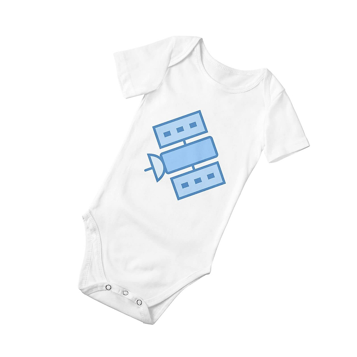 CUSDITOMSUE Custom Unisex Baby Bodysuits Personalized Design Your Picture Name Logo Text Short-Sleeve Bodysuits Baby Romper (3 Months, White)