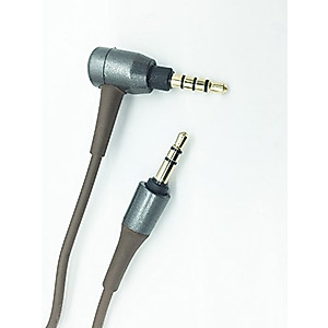 Replacement Upgrade Audio Cable with mic Microphone Remote Volume Control line Wire Cords Extension for ATH-MSR7 Headphones