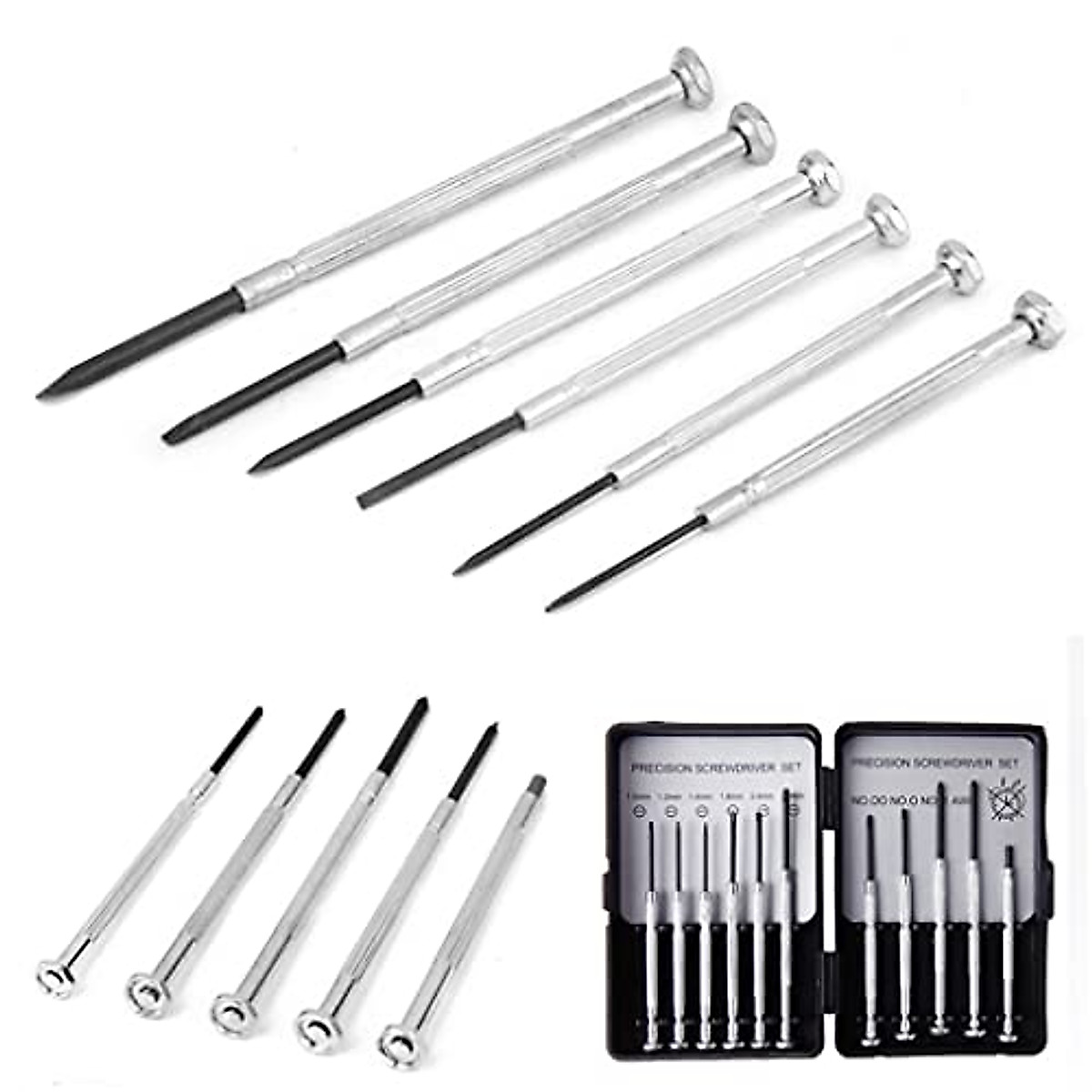ADSRB 11pcs Professional Precision Screwdriver Set Mini Repair Diy Tool Kit