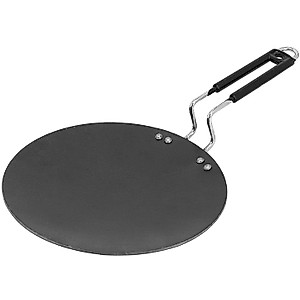Mrigakshi Iron Tawa Original Handmade Loha Iron Roti Chapati Tava Cooking Utensil Indian Taawa