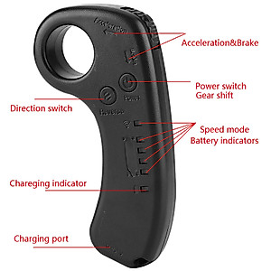 Enrilior Electric Skateboard,Longboard Single Drive ESC Substitute Control Mainboard with Remote