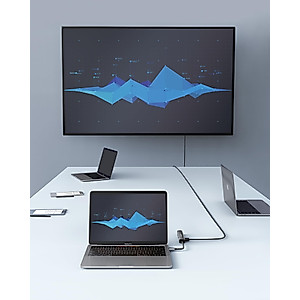 Anker USB C Hub Adapter, 5-in-1 USB C Adapter with 4K USB C to HDMI, Ethernet Port, 3 USB 3.0 Ports, for MacBook Pro, iPad Pro, XPS, Pixelbook, and More