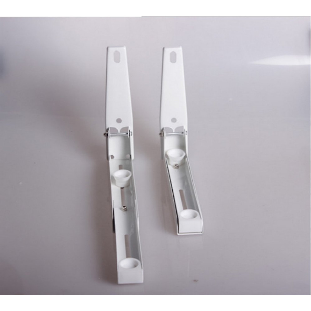 eoocvt Foldable Stretch Shelf Rack Wall Mount Kitchen Microwave Oven Stand Bracket