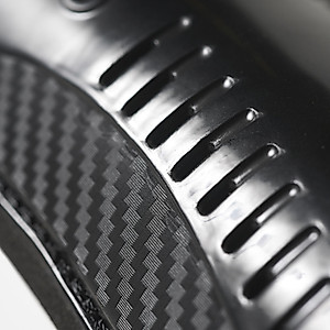 adidas Unisex-Child Performance Youth Sock Shin Guards, Black/White, Large