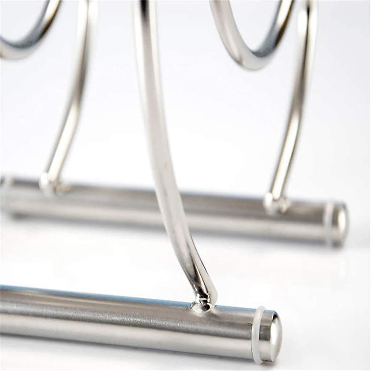 XJJZS Stainless Steel Lid Stand，Shelf Kitchen Storage Shelf Utensil Holder Lid Stand  Creative Cutting Board Rack Dual-use Rack