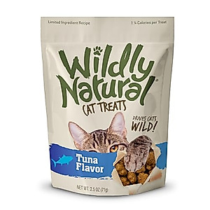 Wildly Natural Cat Treats, Tuna Flavor, 2.5 oz