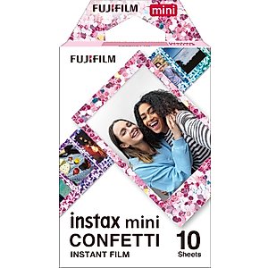 Fujifilm Instax Mini Confetti Film - 10 Exposures