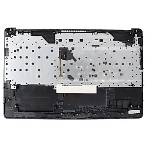 XtremeAmazing Black Palmrest Upper Case with Backlit Keyboard Without Touchpad L22750-001 for HP 17-by 17-CA