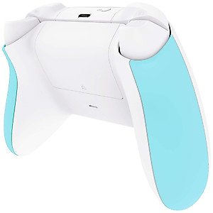 eXtremeRate Heaven Blue Replacement Side Rails + Back Shell + Faceplate for Xbox Series X/S Controller - Controller NOT Included