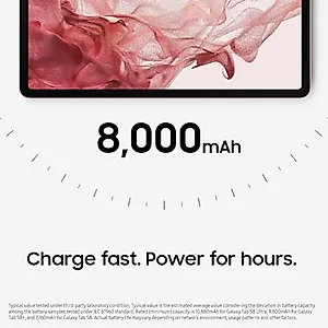 SAMSUNG Galaxy Tab S8 11” 128GB WiFi 6E Android Tablet, Large LCD Screen, S Pen Included, Ultra Wide Camera, Long Lasting Battery, US Version, 2022, Silver