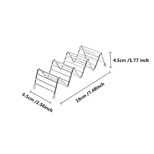 Stainless Steel Taco Holder Stand for 3-4 Tacos Each, Wider Metal Tortilla Tray Holder Rack for Serving Tacos Plates, Taco Shell Mold