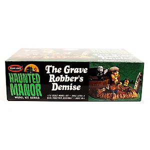 Polar Lights Disney Haunted Mansion: The Grave Robber's Demise/Grave Robbers Reward 1:12 Scale Diorama Model Kit with Moveable Parts