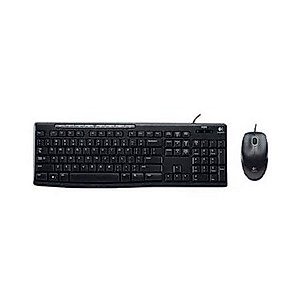 Logitech Media Combo MK200 Full-Size Keyboard and High-Definition Optical Mouse (920-002714)