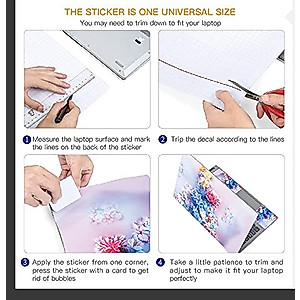 15.6" Laptop Decal Skin Vinyl Sticker Cover Compatible with Dell Inspiron 3000/Acer Nitro 5 Gaming Laptop/Razer Blade 15 Base/HP Premium 15.6 Laptop Skin Stckers(Blue Purple Marble)