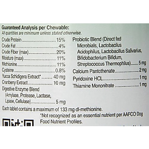 Nutri-Vet Grass Guard Chewables For Dogs - Prevent Lawn Burn From Dog Urine - 365 Count