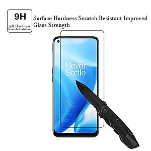 Oneplus Nord N200 5G Screen Protectors (3 Pack),Douglass 9H Tempered Glass Film Anti-Scratch Anti-Fingerprint Glass Screen Protectors Zero Bubbles Ultra-clear 99.99%, Transparent