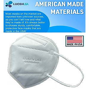 Luosh KN95 Face Masks Made in USA