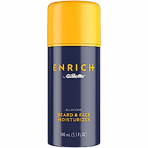 Gillette Enrich Beard & Face Moisturizer for Men - 3.3 fl oz