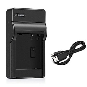Battery Charger for Nikon EN-EL19 and Coolpix W100, W150, A100, A300, S32, S33, S100, S5200, S5300, S6400, S6500, S6600, S6700, S6800, S6900, S7000 Digital Camera