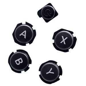 Deal4GO Original ABXY Button w/Power Face Buttons Replacement for Nintendo 3DS LL 3DS XL (2012 model)