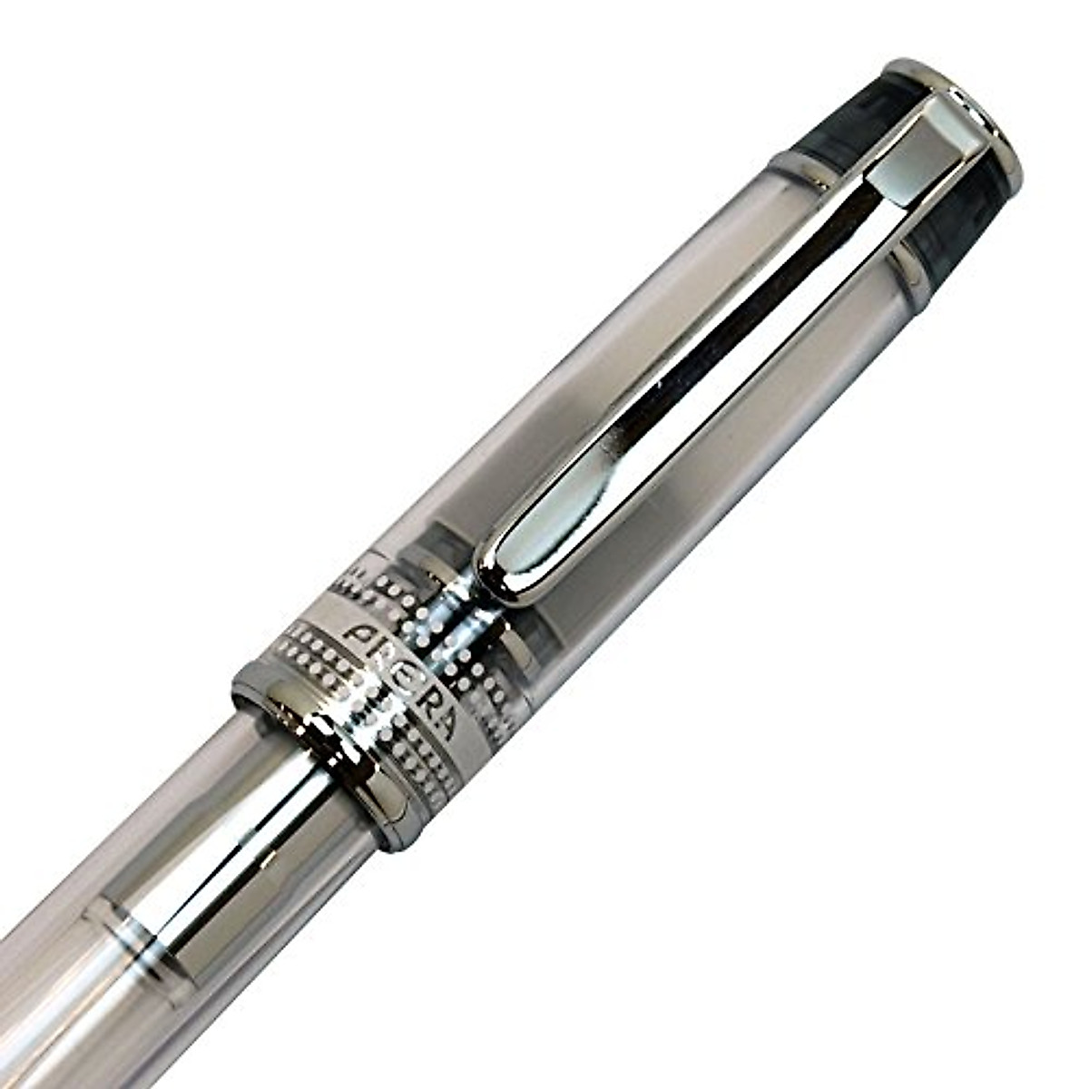 Pilot Prera Iro-Ai Fine-Nib Transparent Black Body Fountain Pen (FPRN-350R-TBF)