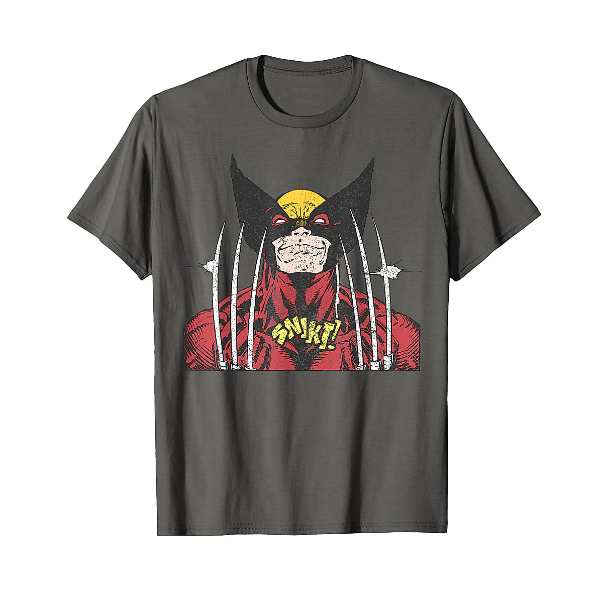 Marvel X-Men Wolverine Classic Comic Snikt Vintage T-Shirt T-Shirt