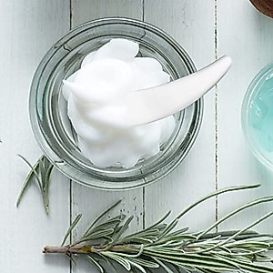 Healifty Mini Metal Cosmetic Spatulas Cream Spoon Practical Cosmetics Dig Scoop Cosmetics Spoon for Mixing and Sampling Makeup Cosmetic Beauty Tools