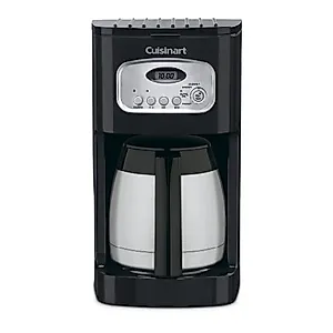 Cuisinart DCC-1150BKFR 10 Cup Thermal Coffee Maker, Black (Renewed)
