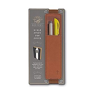 IF Faith Keepers Bible Study Pen Pouch - Brown