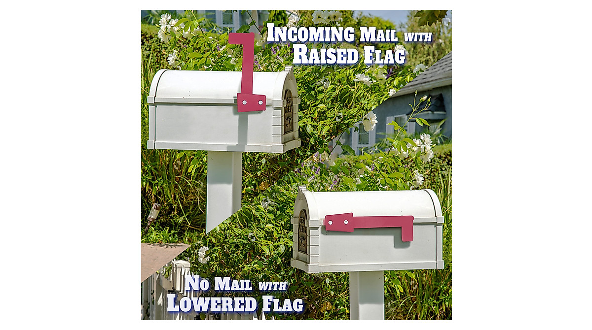 Anley Universal Mailbox Flag - Rust Resistant & Easy Install