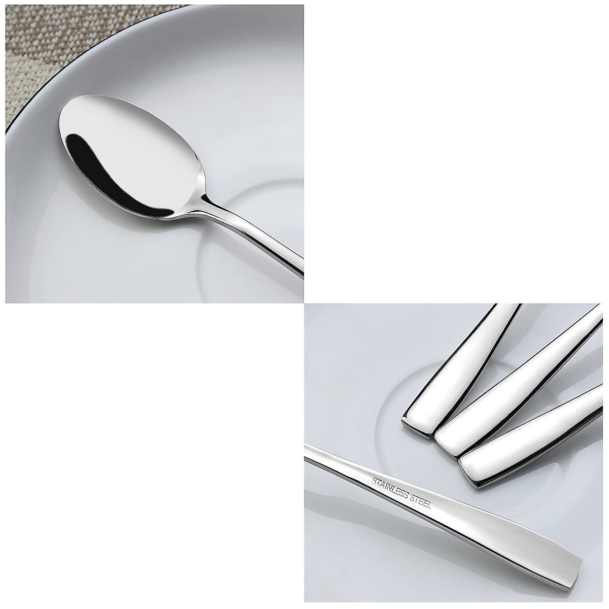 Kekow 12-Piece Mini Coffee Spoons/Espresso Spoon, 5.04-Inch