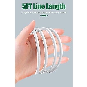 Czepa Charger for Fairywill Sonic Electric Toothbrush, Sonic Electric Toothbrush FOREO Luna Power Cord(2 Park)