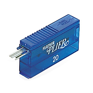 Feather Plier Hair Razor Blades 20 Count