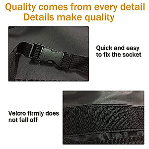 JUSTTOP Car Organizer Backseat Car Storage for SUV Trunk, Car Trunk Tidy Storage Bag with Lids