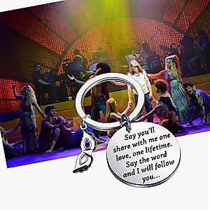 CENWA Musical Theatre Gift Say You'll Share with Me One Love One Lifetime Gift For Musical Fan (Say You'll Share K)