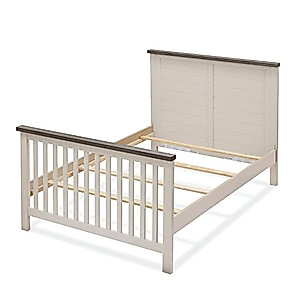 Sorelle Furniture Westley Crib, Classic 4-in-1 Convertible Pannel Crib, Baby Crib Made of Wood, Non-Toxic Finish, Wooden Baby Bed, Toddler Bed, Child’s Daybed-Chocolate Bisque