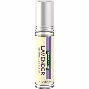 Nature's Truth Essential Oil Roll-On Blend, Lavender, 0.33 Fluid Ounce
